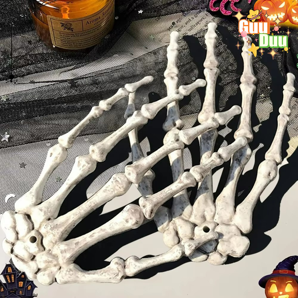 [ GuuDuu ] Halloween Decoration Products - Realistic Fake Skeleton Hand ...