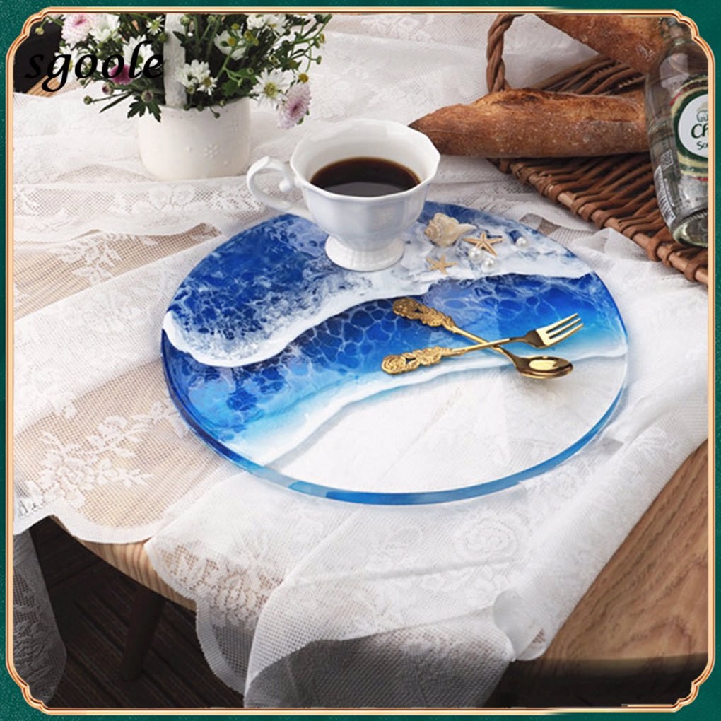 1/2/3 Silica Gel Craft Beautiful Coasters With Reusable Silicone Mold ...