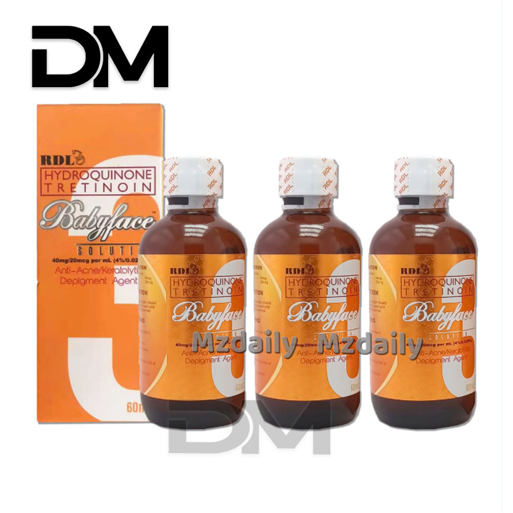 DM ( SET OF 3 ) RDL Babyface Solution#3 60ml | Shopee Philippines