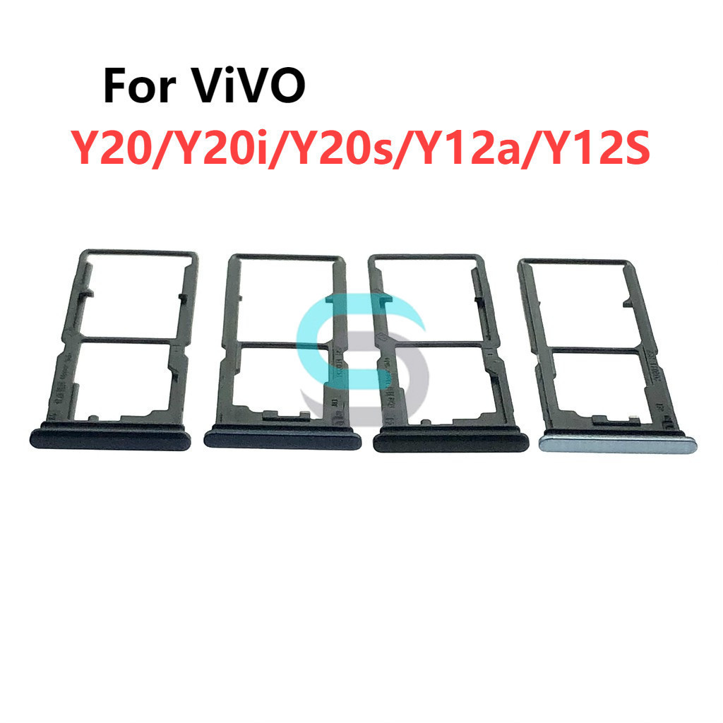 For Vivo Y20 / Y20i / Y20S / Y12s / Y12a Sim Card Tray Holder Reader SD ...