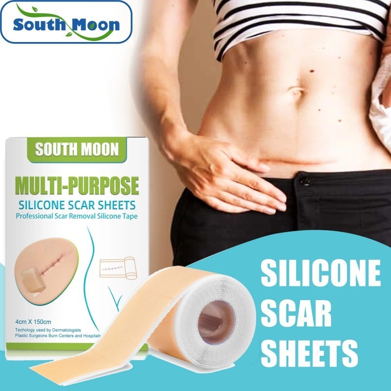 South Moon Silicone Scar Patch Waterproof Efficient Surgery Trauma Burn ...