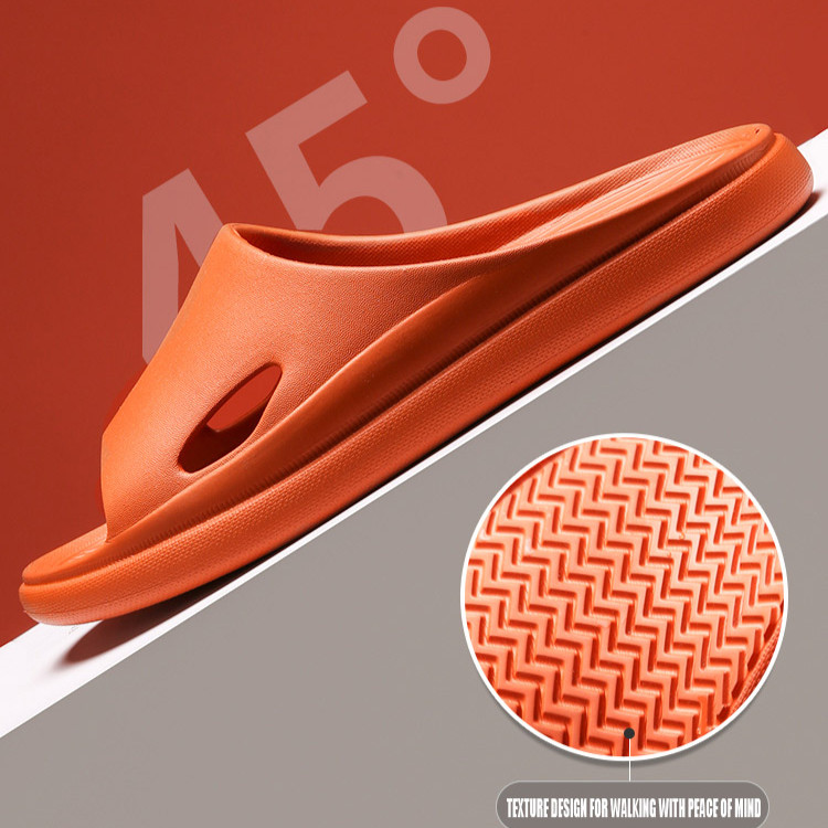 Summer Slippers Couple's Unisex Plain Black & White 1pc Slippers Korean ...