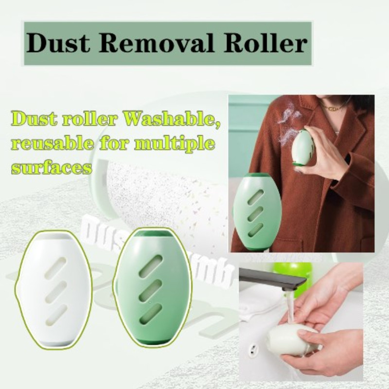Dust Removal Roller with Lint Remover Washable Reusable for Multiple ...