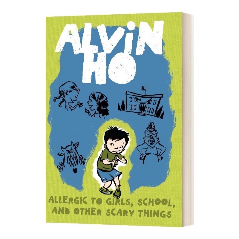 English Original Alvin Ho Allergic to Girls School and Other Scary ...