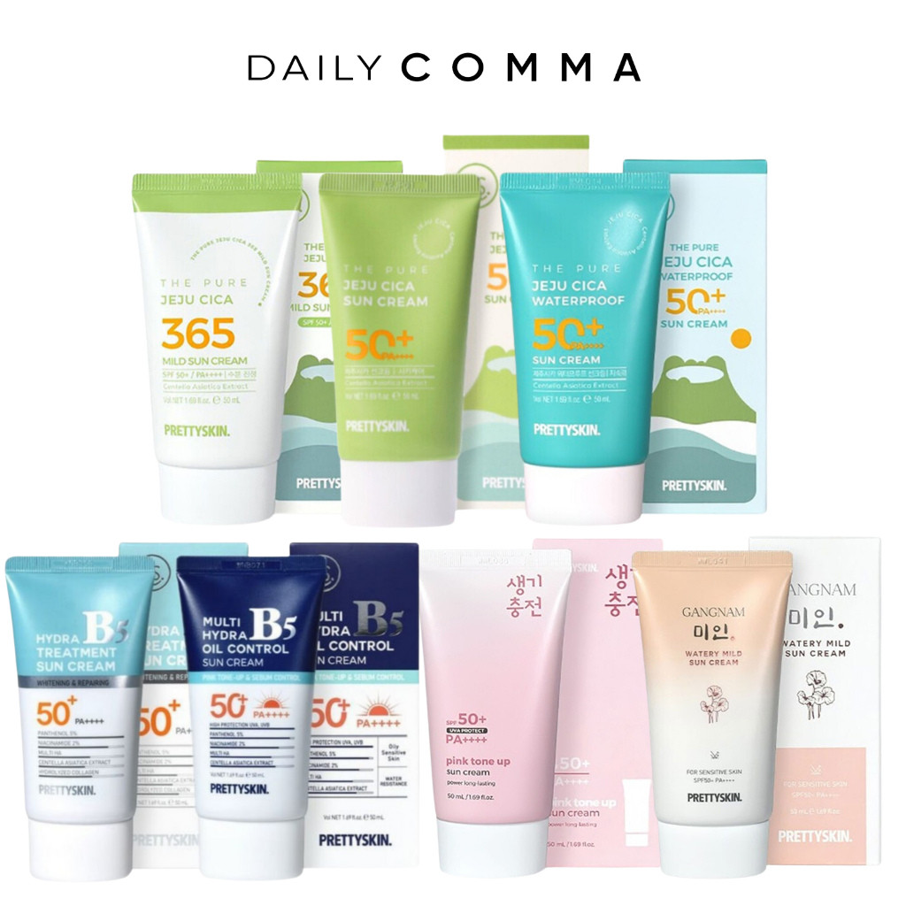 Pretty Skin Korean Sunscreen Synthesis 50ml SPF50+ PA++ | Shopee ...