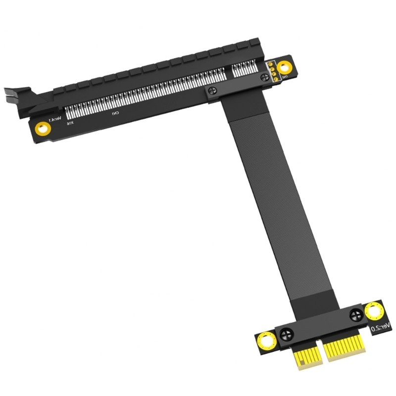 R* PCIe Gen3 0 1X to 16X Extension Cord 25cm for Graphics Card Slot ...