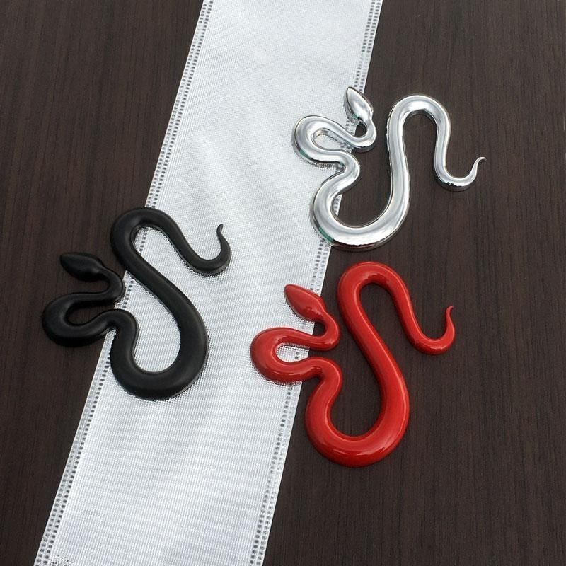 car stickers, black mamba snakes, metal decorative stickers, viper body ...