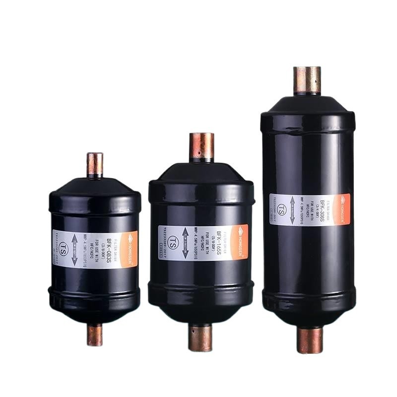 Hongsen dry filter DFS-052S one-way BKF two-way screw joint central air ...