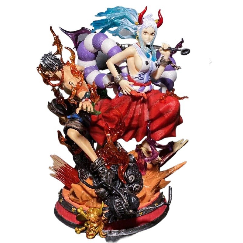 One Piece GK LX-Studios One Piece-Fantasy Linkage Style Yamato X Ace ...