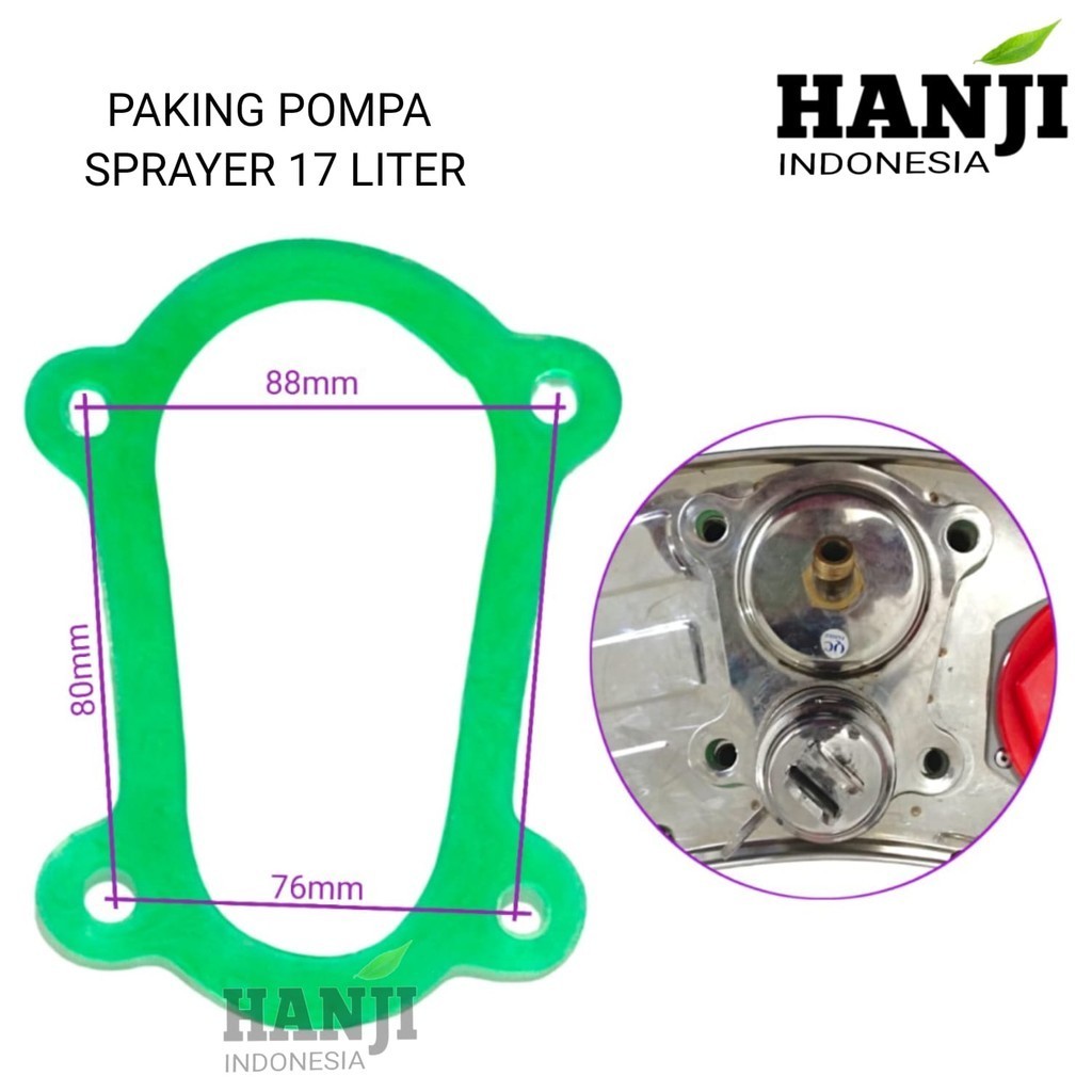 17 liter manual sprayer Pump Gasket 17 liter manual Pump Package ...