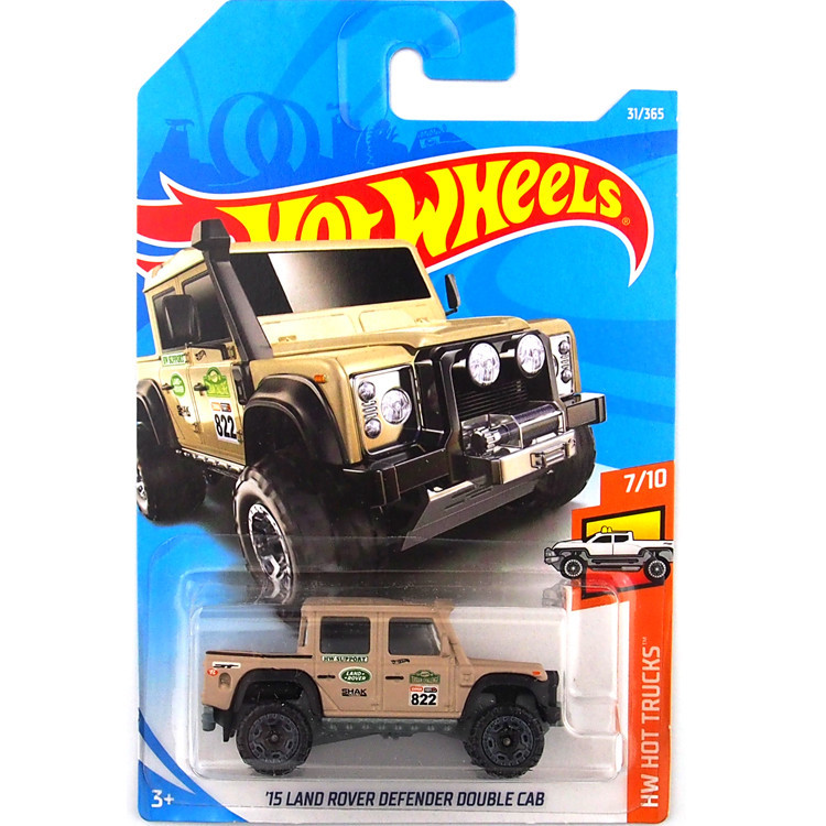 2018 Batch European Series Car Model Hot Wheels No. 031 Brown 15 Land ...
