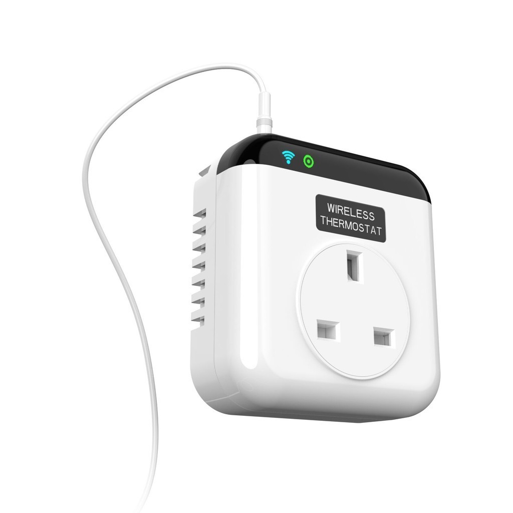 Programmable Smart Wifi Thermostat Plug Outlet Mini Temperature ...