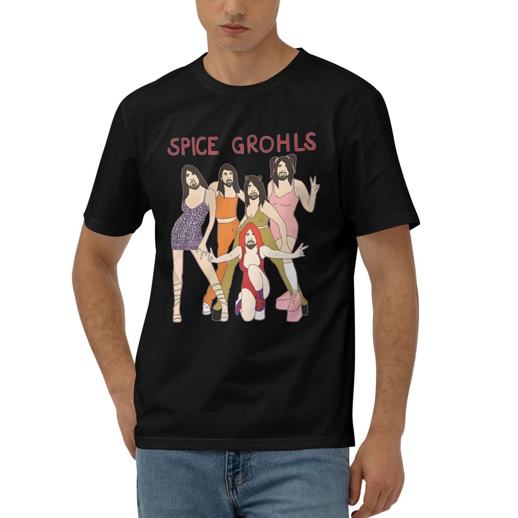 Spice Grohls Dave Grohl Spice Popular Cotton Tshirt For Men | Shopee ...