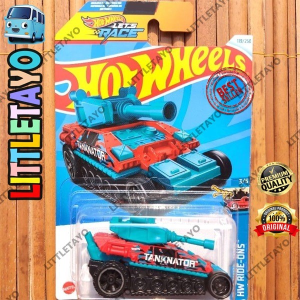 MERAH PUTIH HIJAU Hotwheels TANKNATOR 2020 RED ORANGE WHITE 2024 GREEN ...