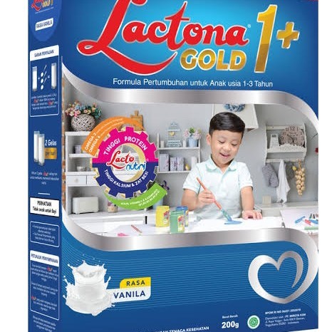 Lactona GOLD 1 PLUS VANILLA 200 GR | Shopee Philippines