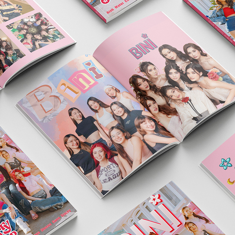 BINI Photo Album Cherry on Top Biniverse TalaArawan Lomo Cards Poster ...