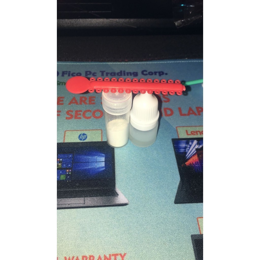 petercervantes892 repack glue glass cement mix (pandikit sa braces) as ...