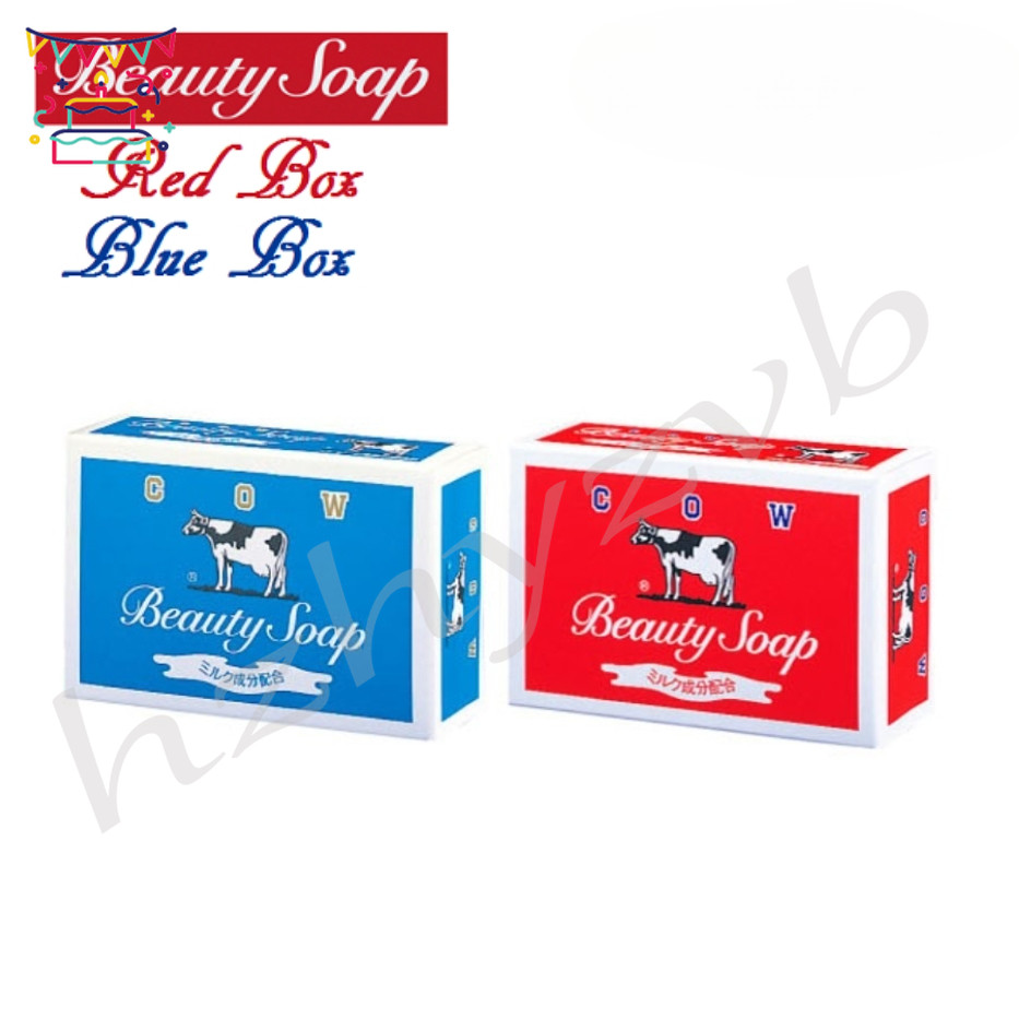 Japan Cow Beauty Soap Red and Blue box | Shopee Philippines