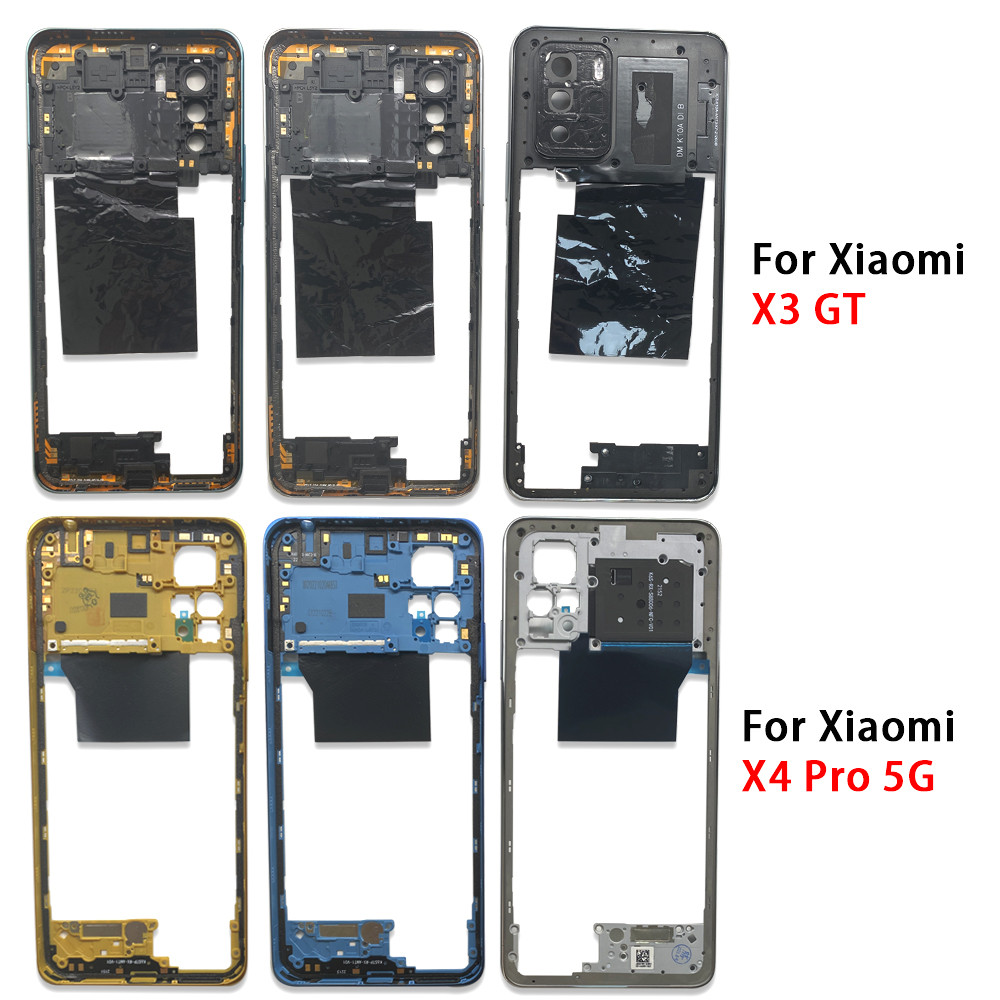 New For Xiaomi Poco X3 X4 GT X5 Pro 5G Middle Frame Bezel Faceplate ...