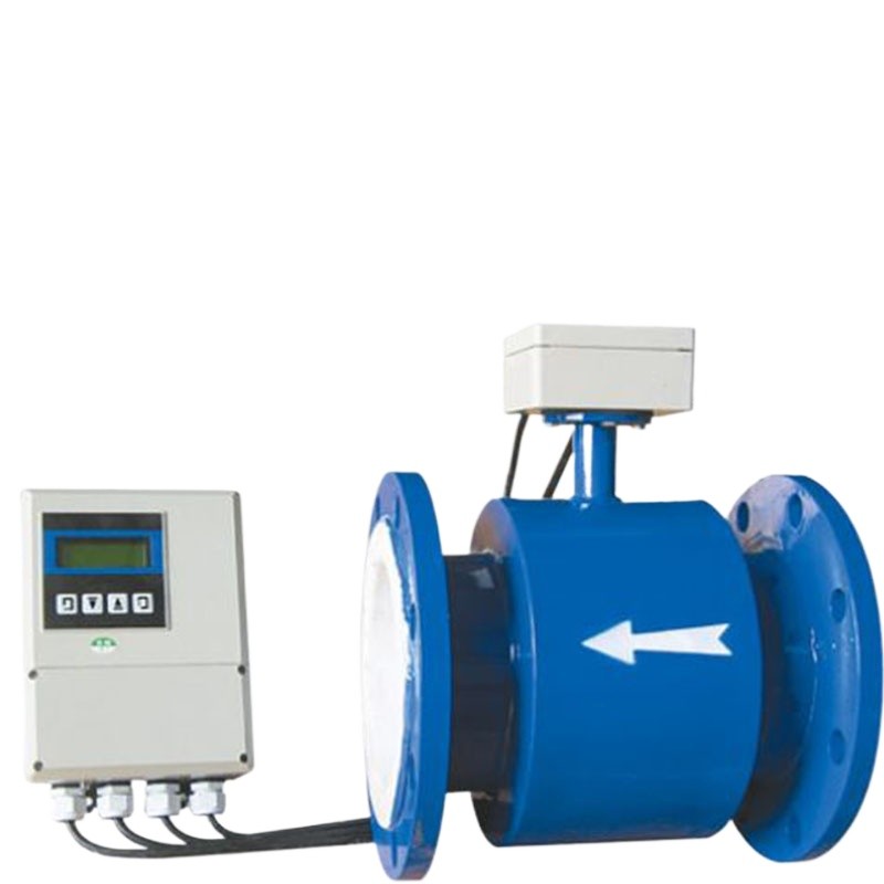 Split Electromagnetic Flowmeter Sewage Mud Acid-Base Liquid High ...