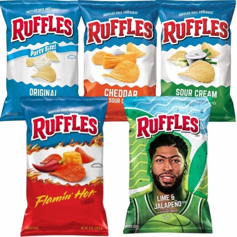 U.s. Imported Rufus Brand Corn CHIPS POTATO CHIPS RUFFLES POTATO CHIPS ...