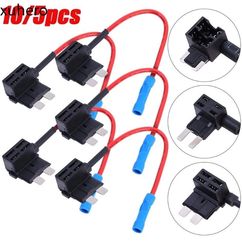 10/5pcs Car Fuse Holder Medium Small Mini Size Add-a-circuit TAP ...