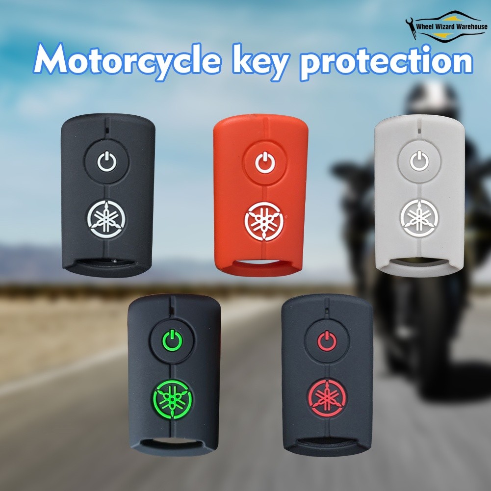 Motorcycle Remote Key Silicone Case for Yamaha Nmax 2020-2024 Aerox S ...