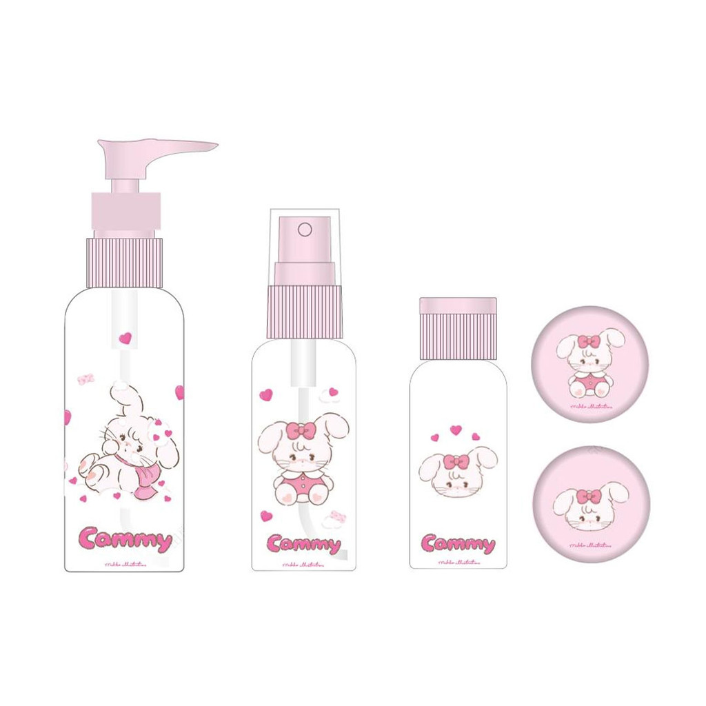 MINISO MIKKO Collection Travel Bottles Set 5 pcs (Cammy) | Shopee ...