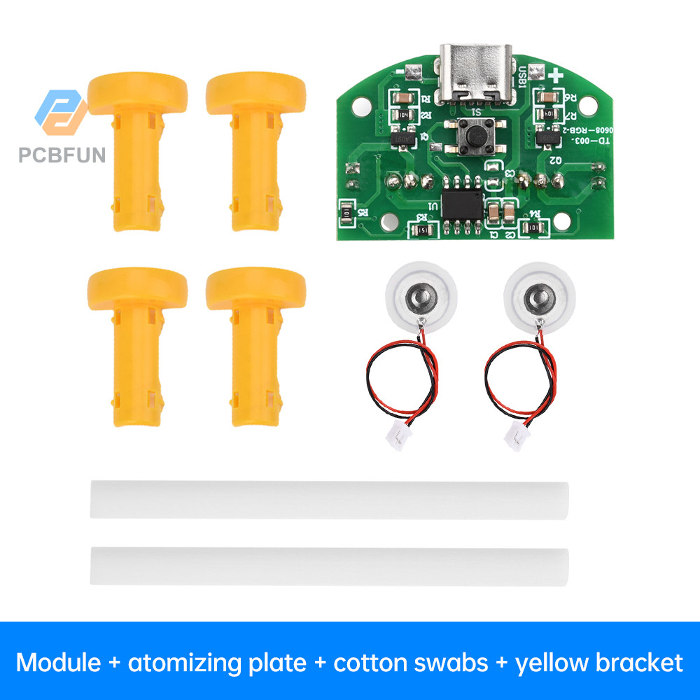 Pcbfun Colorful Light Dual Spray Humidifier Nebulizer Module DIY ...