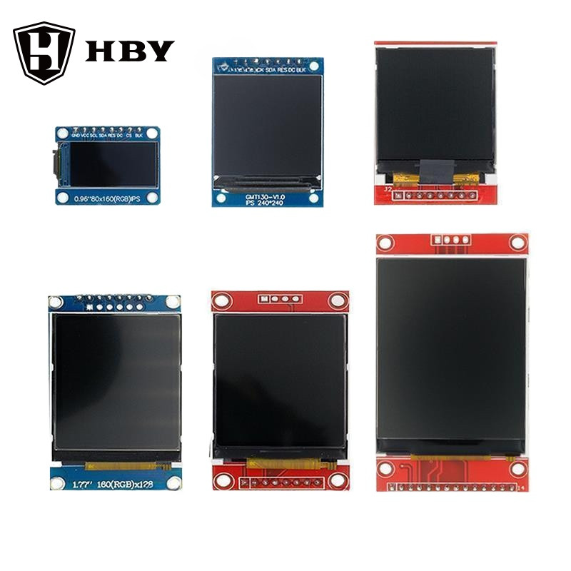 TFT Display 0.96 / 1.3 1.44 Inch IPS 7P SPI HD 65K Full Color LCD ...