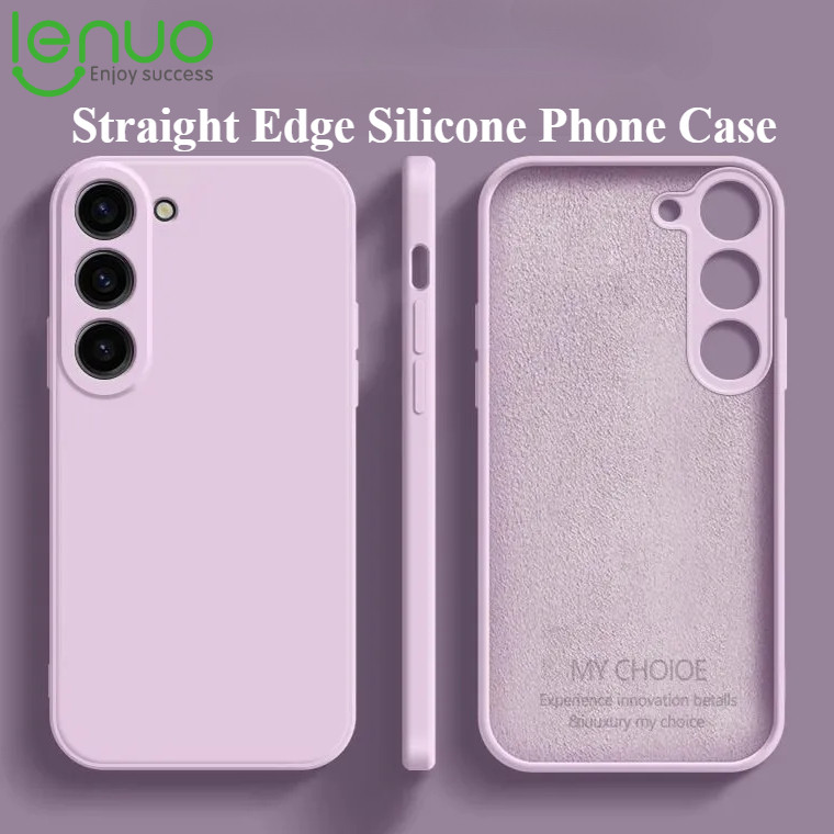 Lenuo Candy Color Phone Case For Samsung Galaxy S25 S24 FE S23 Ultra S25+ S24+ S23+ Plus 5G ...