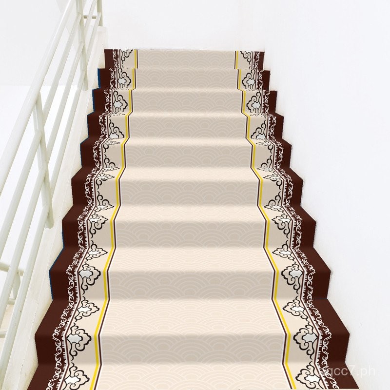 7K1Fully Paved Stair Carpet with Adhesive Cement Iron Stair Stair Mat ...