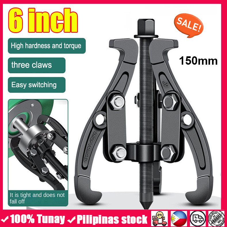 Performance Tool - 4/6 Inch 3 Jaw Bearing Puller Tool Gear ...