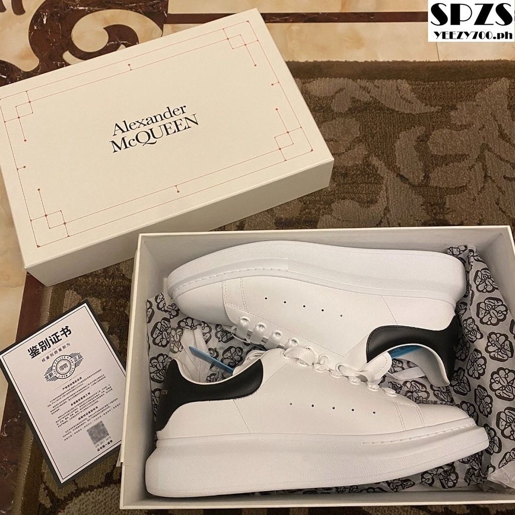 Alexander McQueen men's casual white small thick-soled shoes for Autumn ...