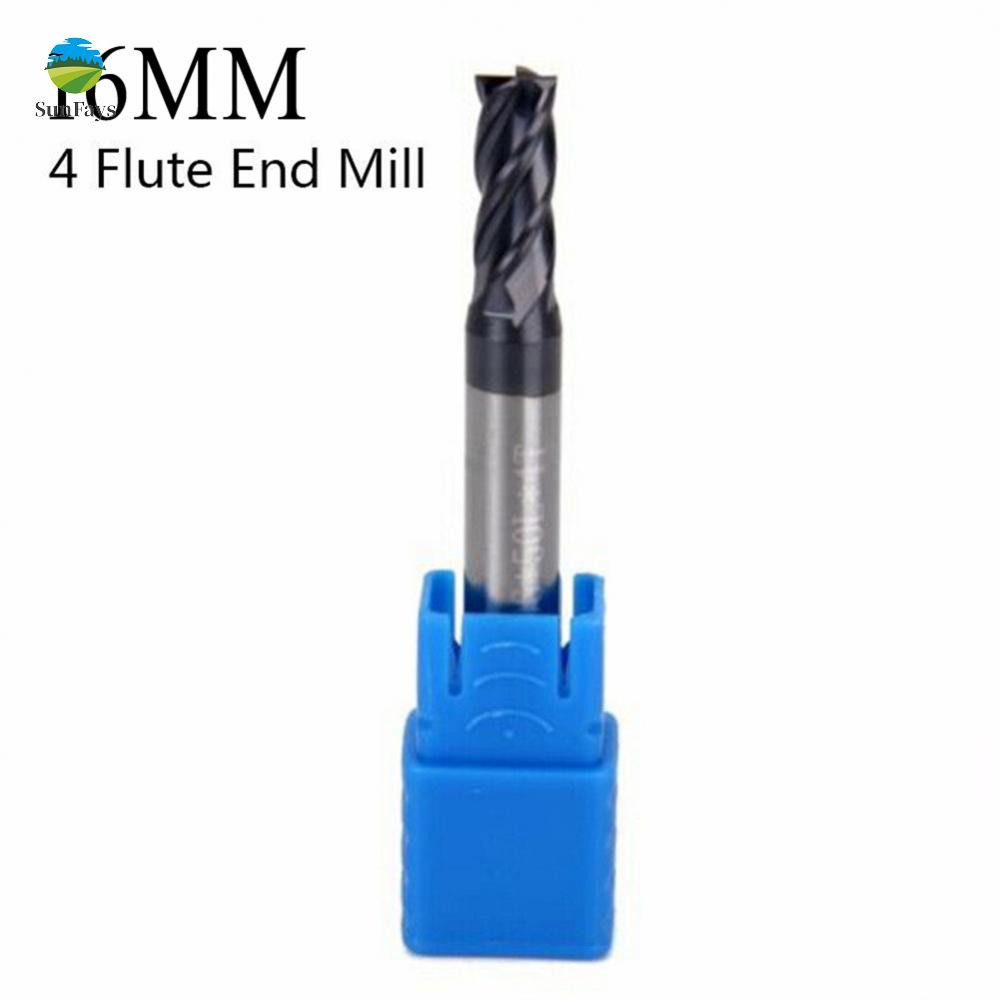 4 Teeth Milling Cutter Low Vibration For CNC Machines Carbide Milling ...