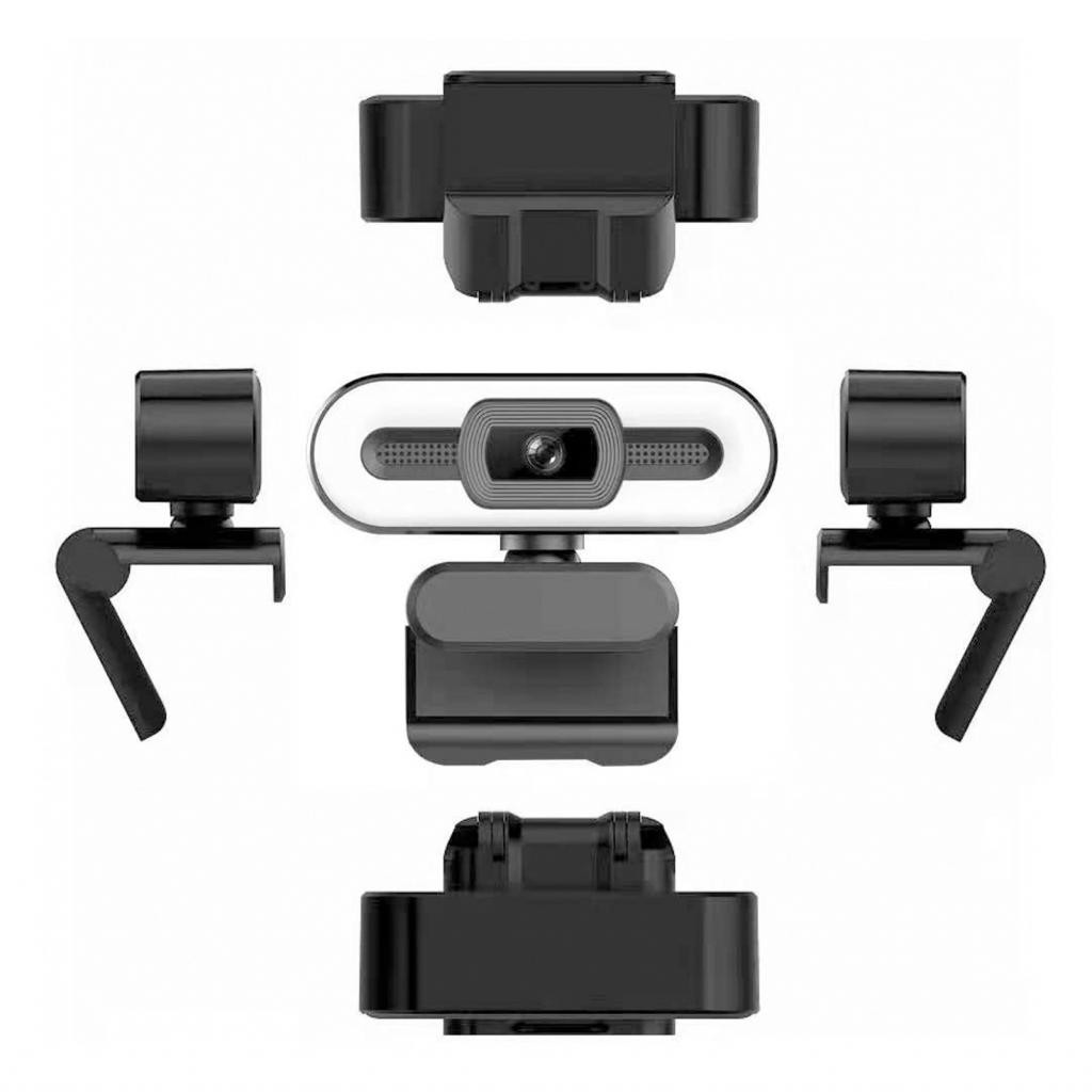 Yaouy USB Webcam 4K Super Bright Fill Light PC Camera Built in ...