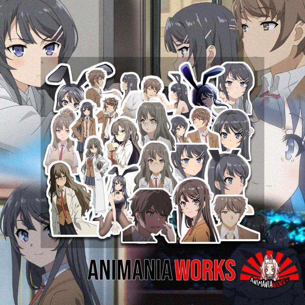 Anime Stickers / Rascal Does Not Dream of Bunny Girl Senpai Sticker ...