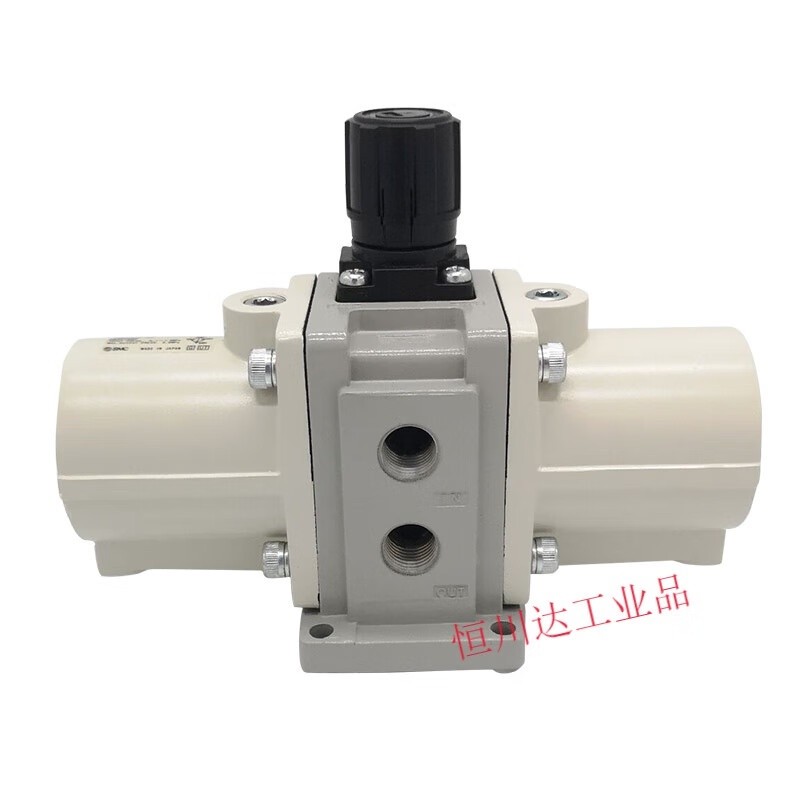 Pneumatic Pressure Increasing Valve Booster Pump Cylinder VBA10A-02/02gn Air Compressor Pressure ...