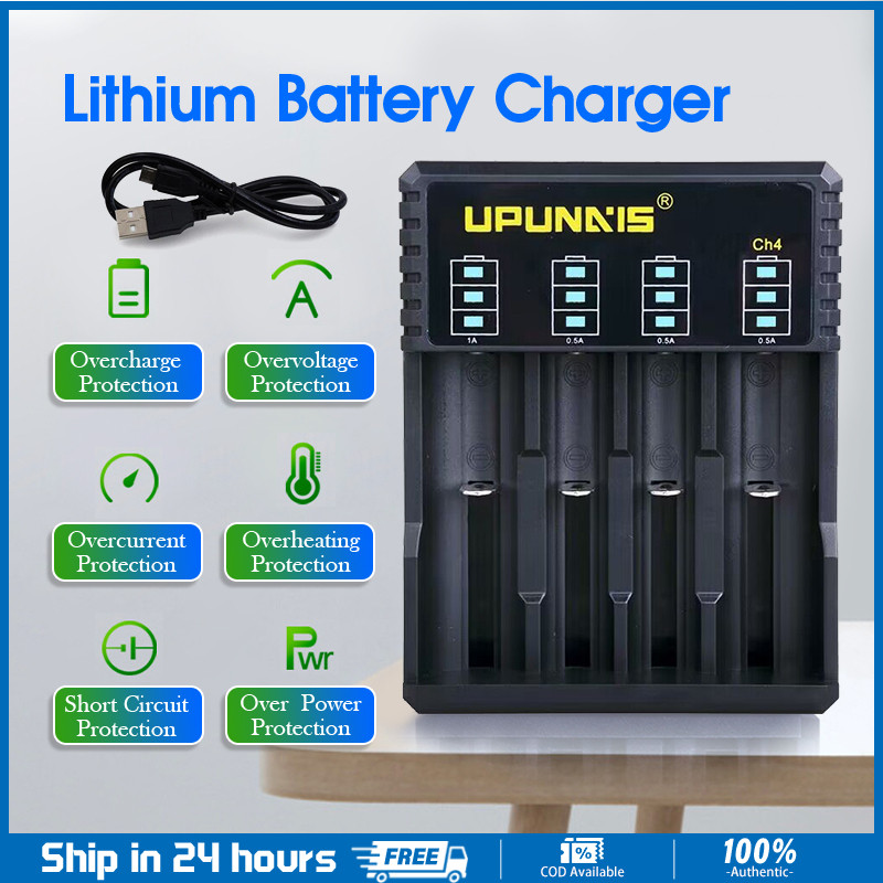 USB Fast Charging Battery Charger 18650 Charger Universal Charger ...