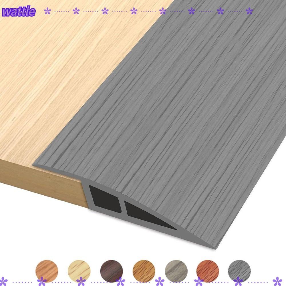 WATTLE Floor Transition Strip, Carpet To Tile Self Adhesive Threshold Cover, Professional Wear ...
