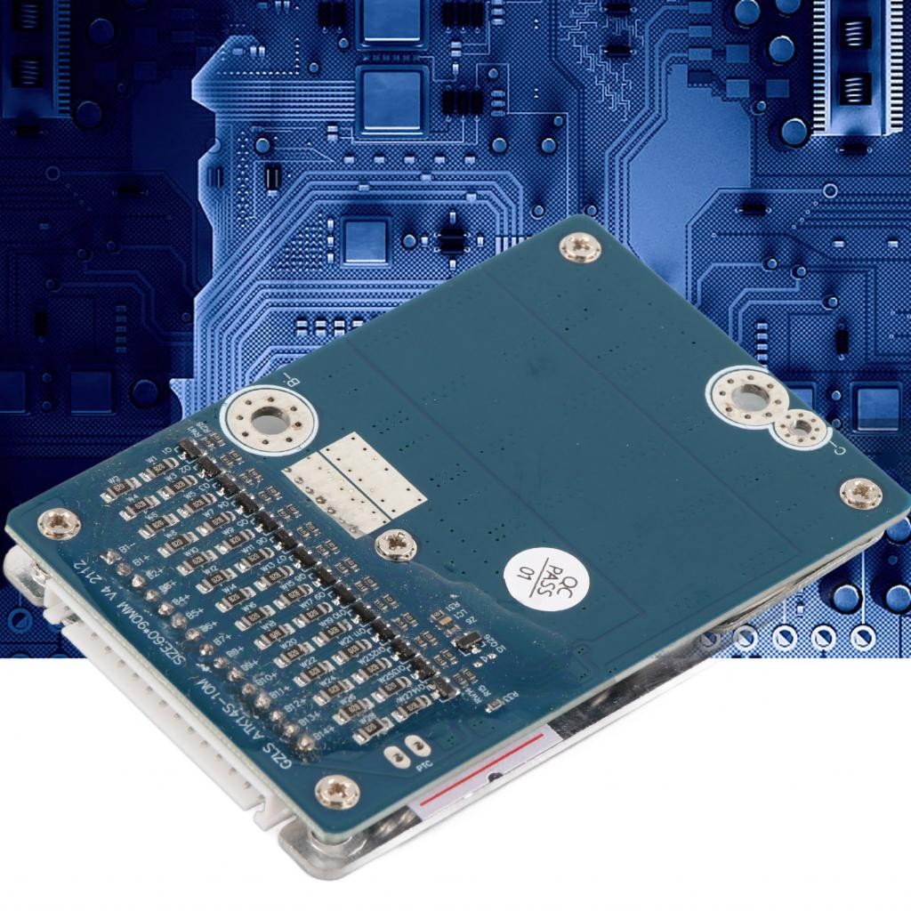14 Series 48V Li Battery Cell BMS PCB Protection Balance Board Module ...