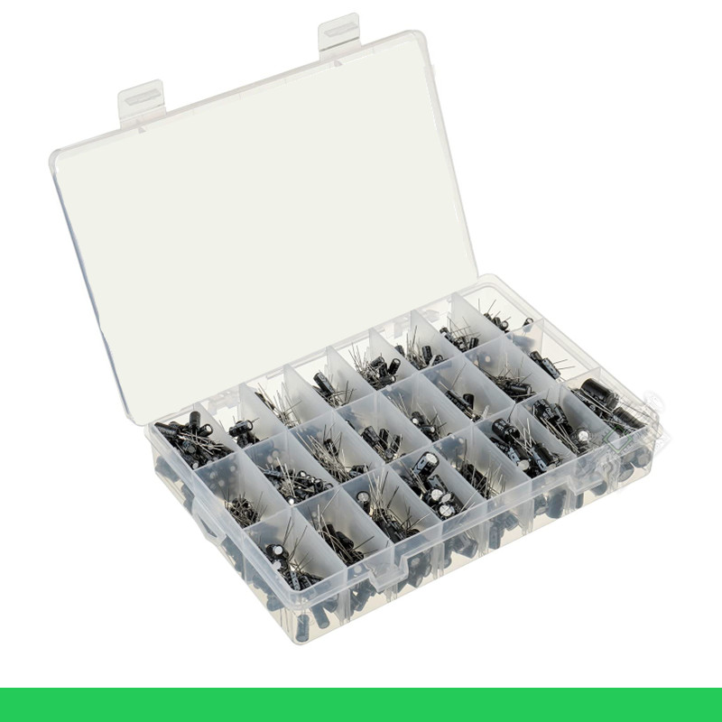 Englab★ Diy Capacitor Combo Kit 24 Types 630pcs Total Electronic Capacitor With Box Shopee