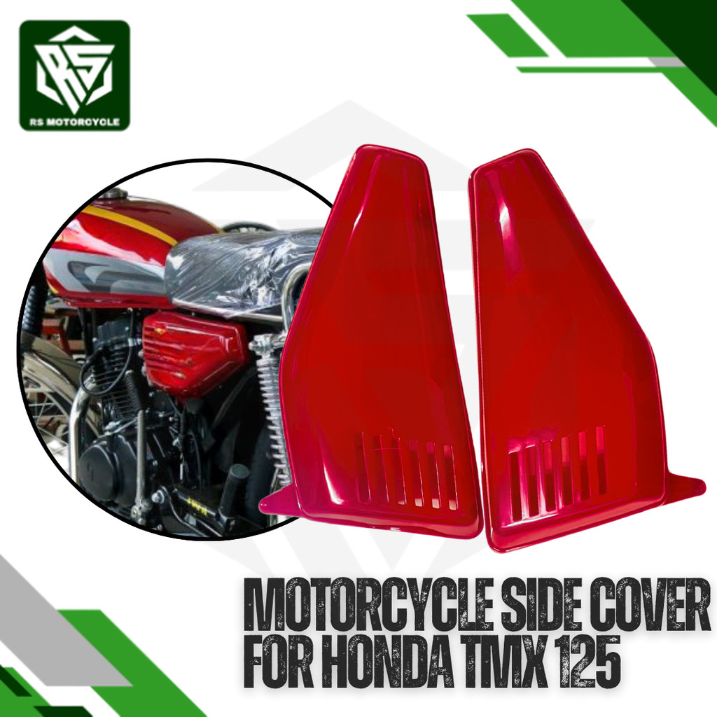 [RS MOTORCYCLE] HONDA TMX 125 SIDE COVER + STICKER 1 PAIR | Shopee ...