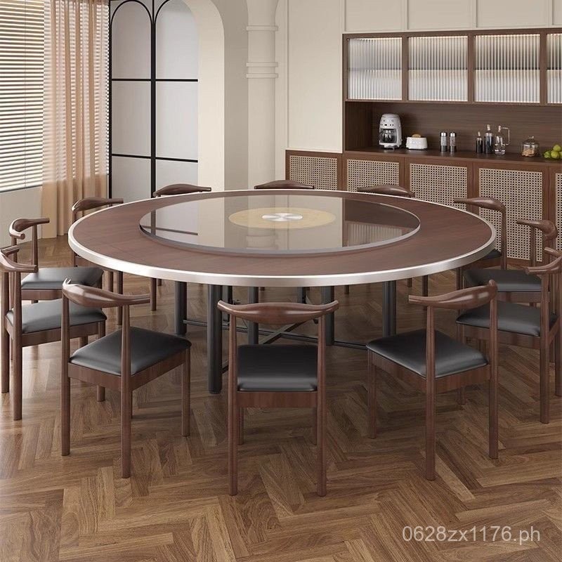 Home Foldable Solid Wood Round Table Top Table Surface Dining Table ...