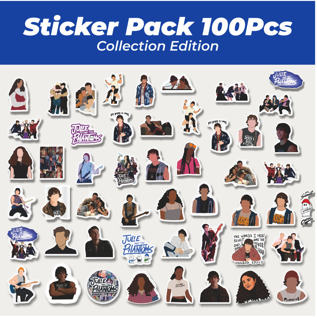 Hot Julie And The Phantoms Stickers Cute Waterproof Adhesive Stickers ...