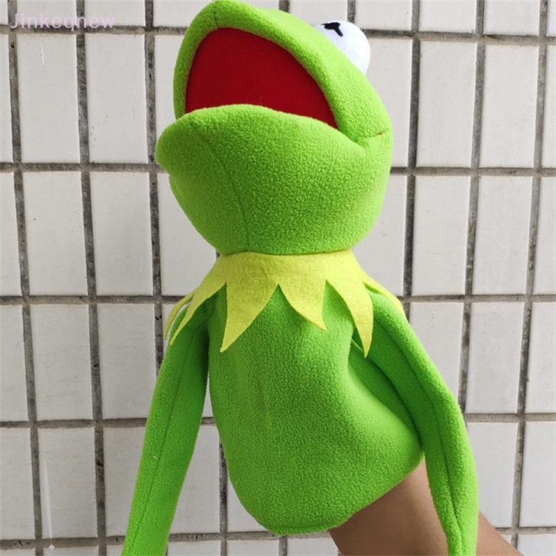 JIN Kermit Frog Doll Sesame Street Frog Plush Toy Giant Hand Puppet JIN ...