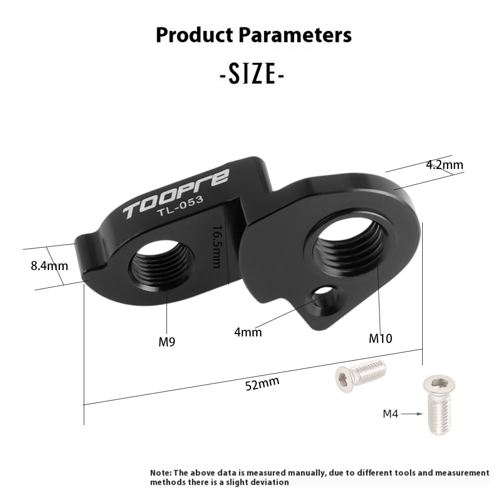 Bike Frame Tail Hook Extender Aluminum Alloy for XDS RS360/RS450 ...