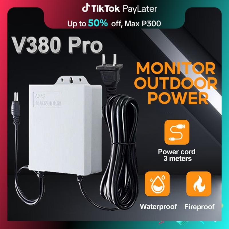 V380 PRO UPS 10400mA 12V 9V 5V USB Uninterruptible Power Supply Mini ...