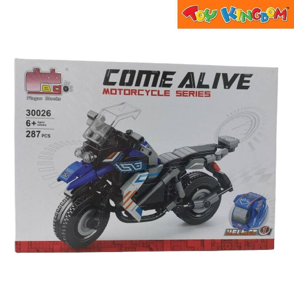 Pingao Blocks 30026 Come Alive Motorcycle Series 287pcs Building Sets ...