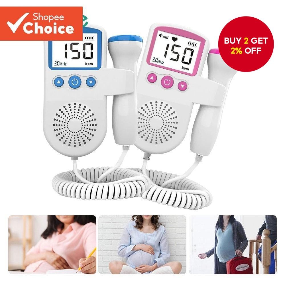 SALORIE Baby Heart Rate Monitor Home Use Pregnancy Display Baby Fetal ...